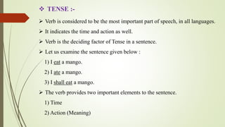 B. A. Sem - II - Tense | PPT