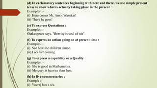 B. A. Sem - II - Tense | PPT