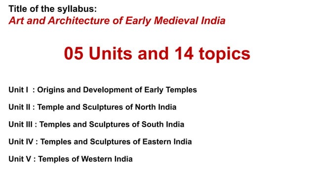 Introduction of Syllabus, BA. 5th Sem. | PPT