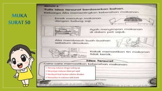B.Melayu Tahun 1 unit 8 Menu Sihat slide | PPTX
