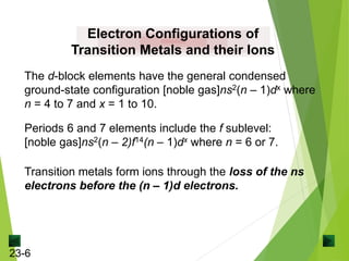 B.Sc II Chemistry of Transitional elements (i) | PPT