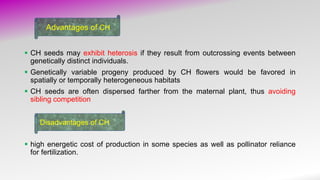 Cleistogamy and Chasmogamy in plants | PPTX