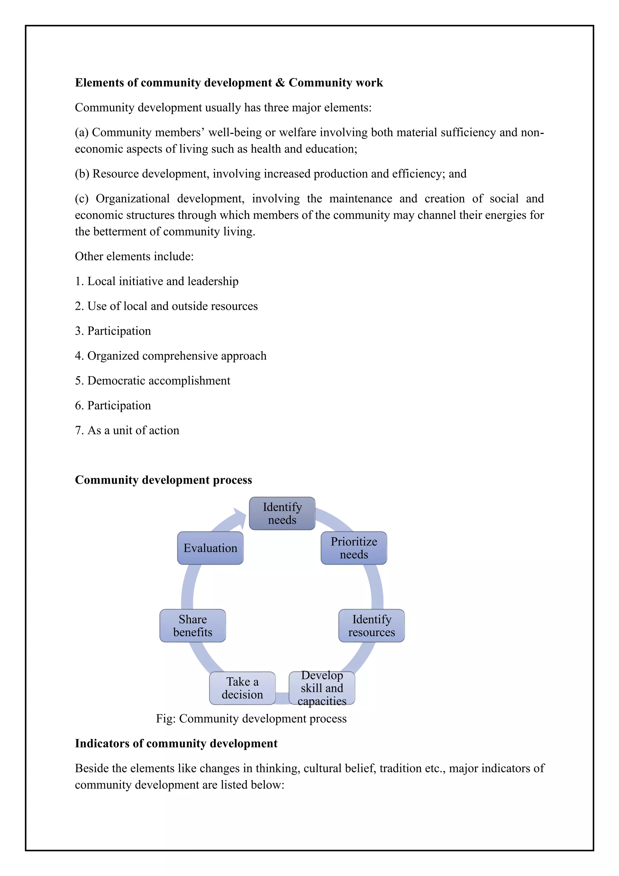 Community development | PDF