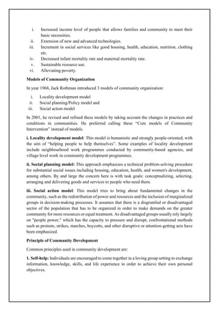 Community development | PDF