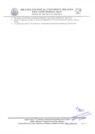 B.tech first year scheme & syllabus 2021 22 | PDF