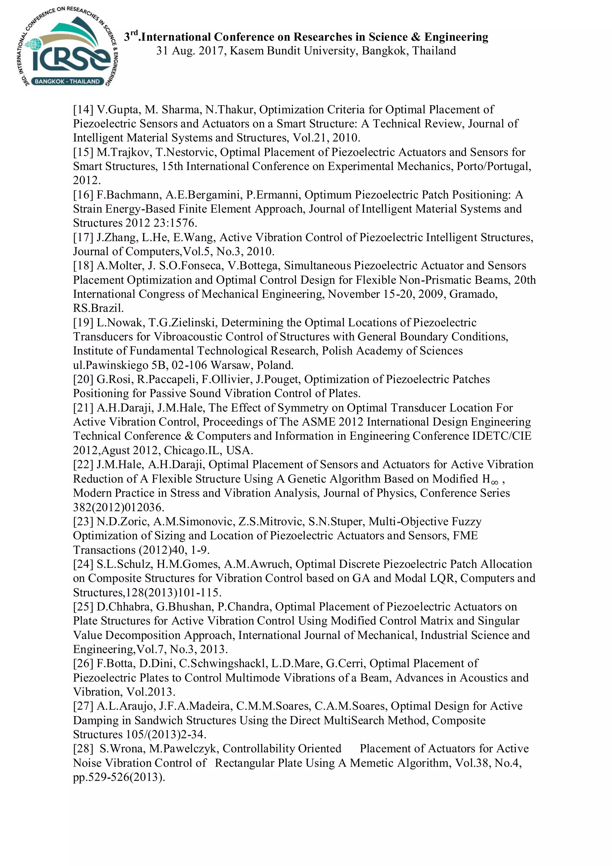 Fuzzy Pid Controller Design For Random Vibration Attenuated Smart Cantilever Timoshenko Beam