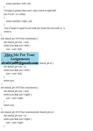 b. (10 pts) Implement the rotate left method for AVL trees.c. (10 .pdf