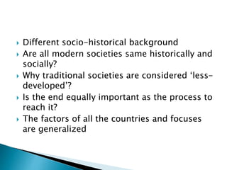 B.A. Sociology - Social Change - Modernisation.pptx