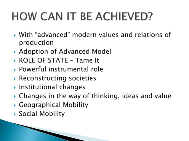 B.A. Sociology - Social Change - Modernisation.pptx