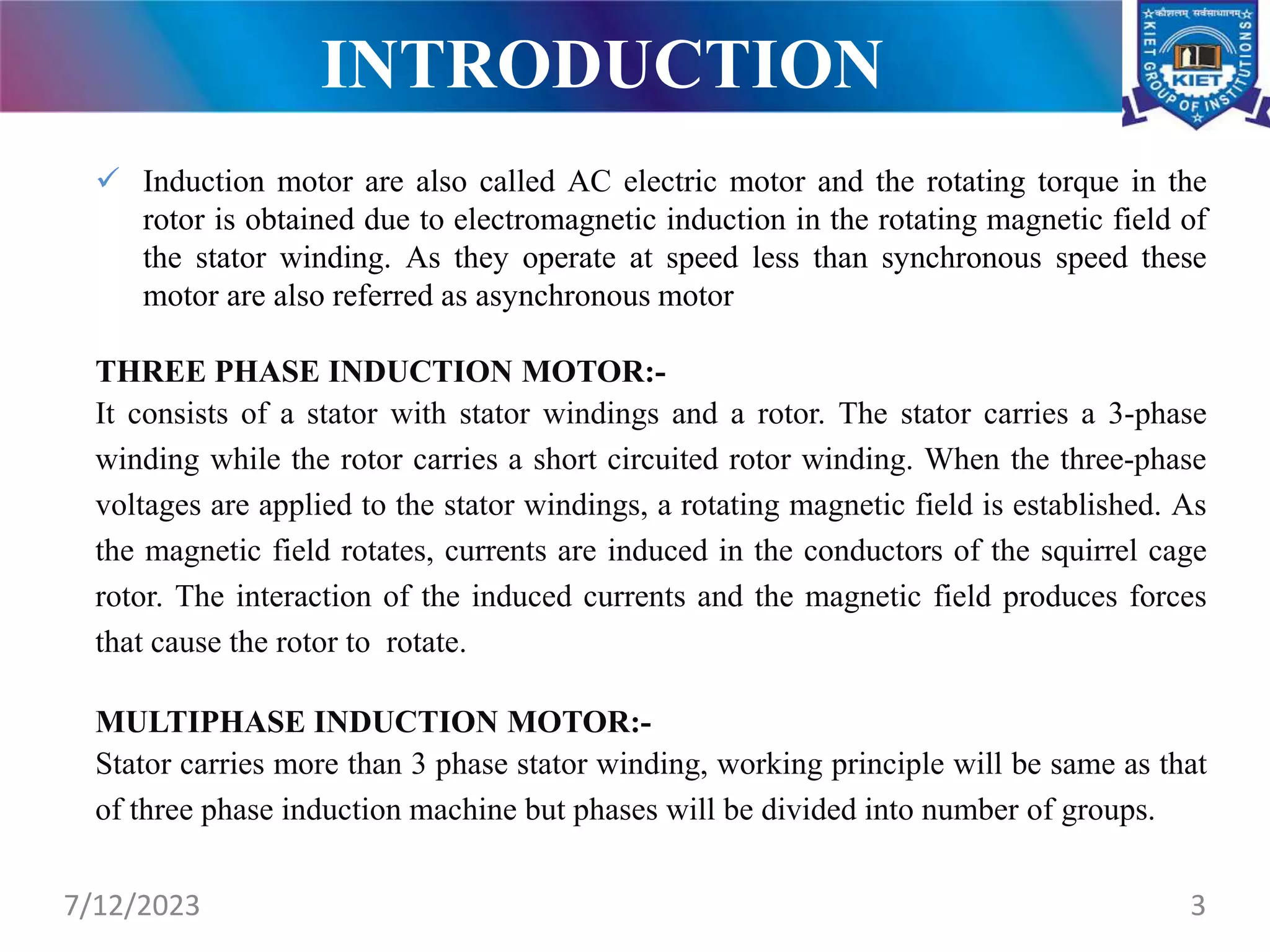 ANALYSIS AND DESIGN OF MULTIPHASE INDUCTION MACHINE.pptx
