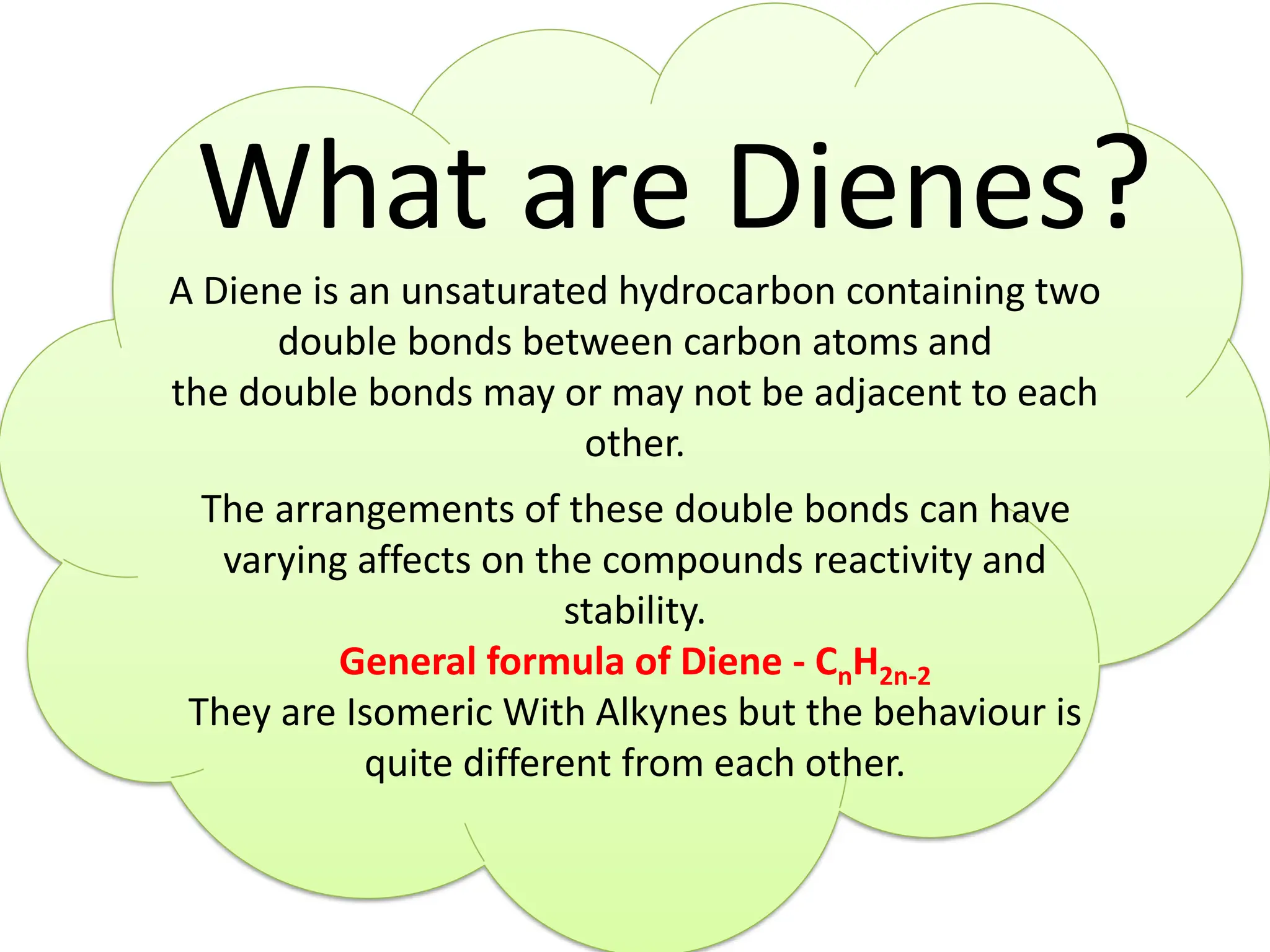B.Sc-1st-Chemistry-DIENES chapter with easy | PDF
