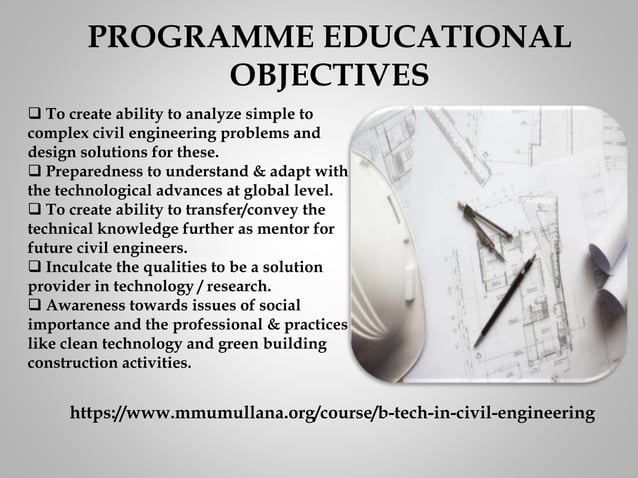 B.Tech Civil Engineering | PPTX