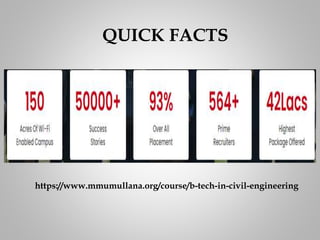 B.Tech Civil Engineering | PPTX