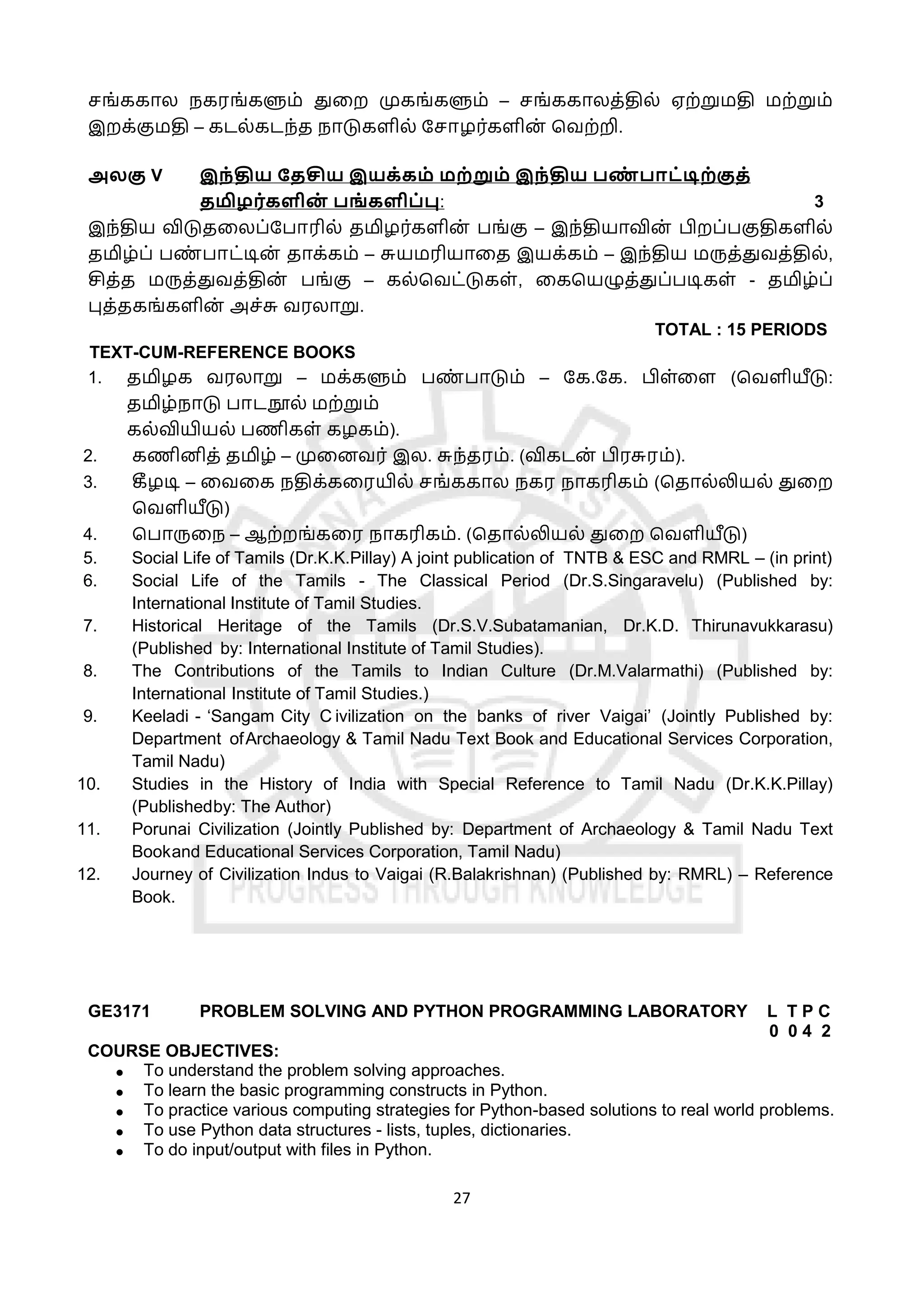 B.Tech.AIDS syllabus anna university .pdf | Technology Industry ...