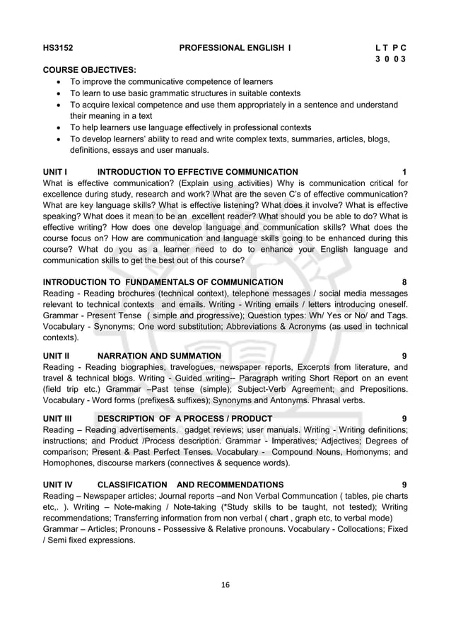 B.Tech.AIDS syllabus anna university .pdf | Technology Industry ...