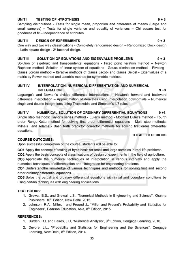 B.Tech.AIDS syllabus anna university .pdf | Technology Industry ...