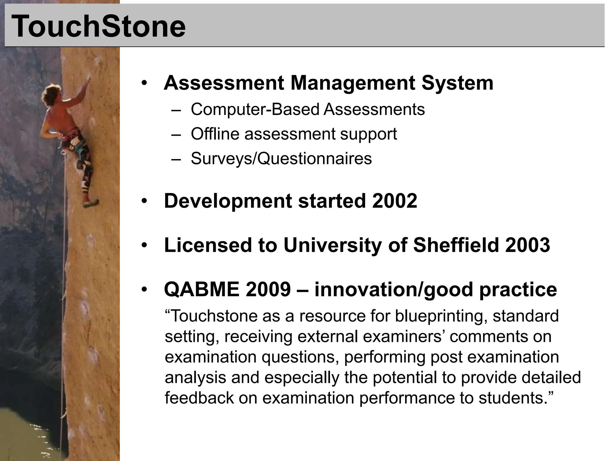 blueprintassessment management system & Blueprinting & item analysis ...