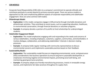 B.COM Unit – 4 ( CORPORATE SOCIAL RESPONSIBILITY ( CSR ).pptx