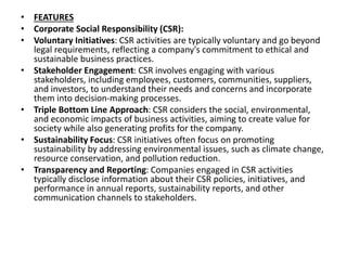 B.COM Unit – 4 ( CORPORATE SOCIAL RESPONSIBILITY ( CSR ).pptx