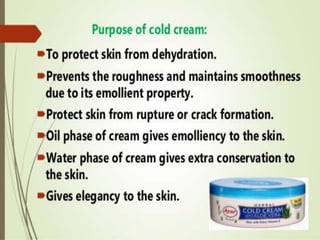 COLD CREAM AND VANISHING CREAM, IP-I, PCI | PPSX