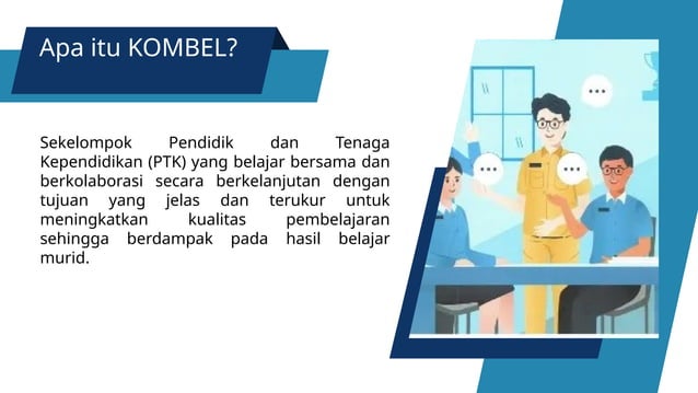 KOMUNITAS BELAJAR. Kombel di sekolah..., | PPT