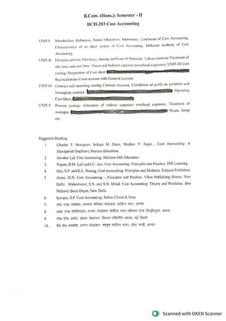 B.Com. (H) 2nd, 4th, 6th Sem..pdf Syllabus Or what is there on bch ...