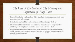 Presentation about philosopher Bruno Bettelheim | PPT