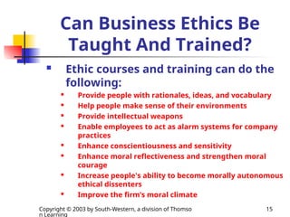 Busniess Ethics and Corporate Social Responsibility | PPT