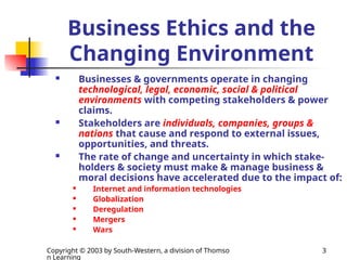 Busniess Ethics and Corporate Social Responsibility | PPT