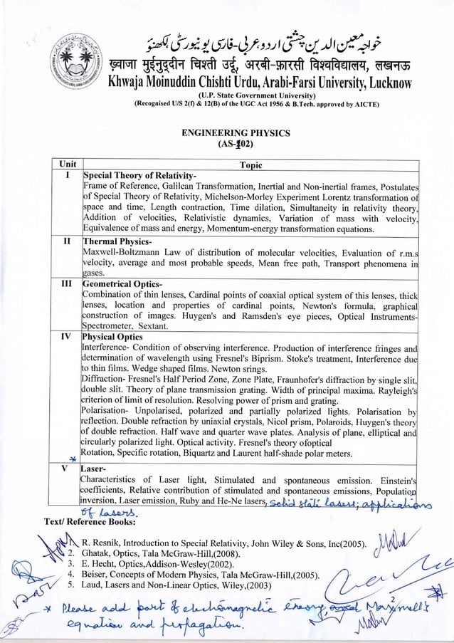 Khwaja muinuddin chisti language university,Lucknow, -B.Tech Civil ...