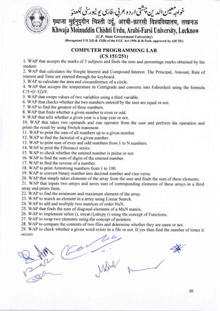 Khwaja muinuddin chisti language university,Lucknow, -B.Tech Civil ...