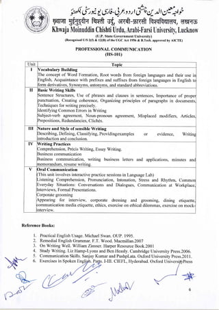 Khwaja muinuddin chisti language university,Lucknow, -B.Tech Civil ...