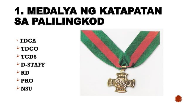 ADMINISTRATIVE AWARDS REMA AND PNPs RANKS | PPTX