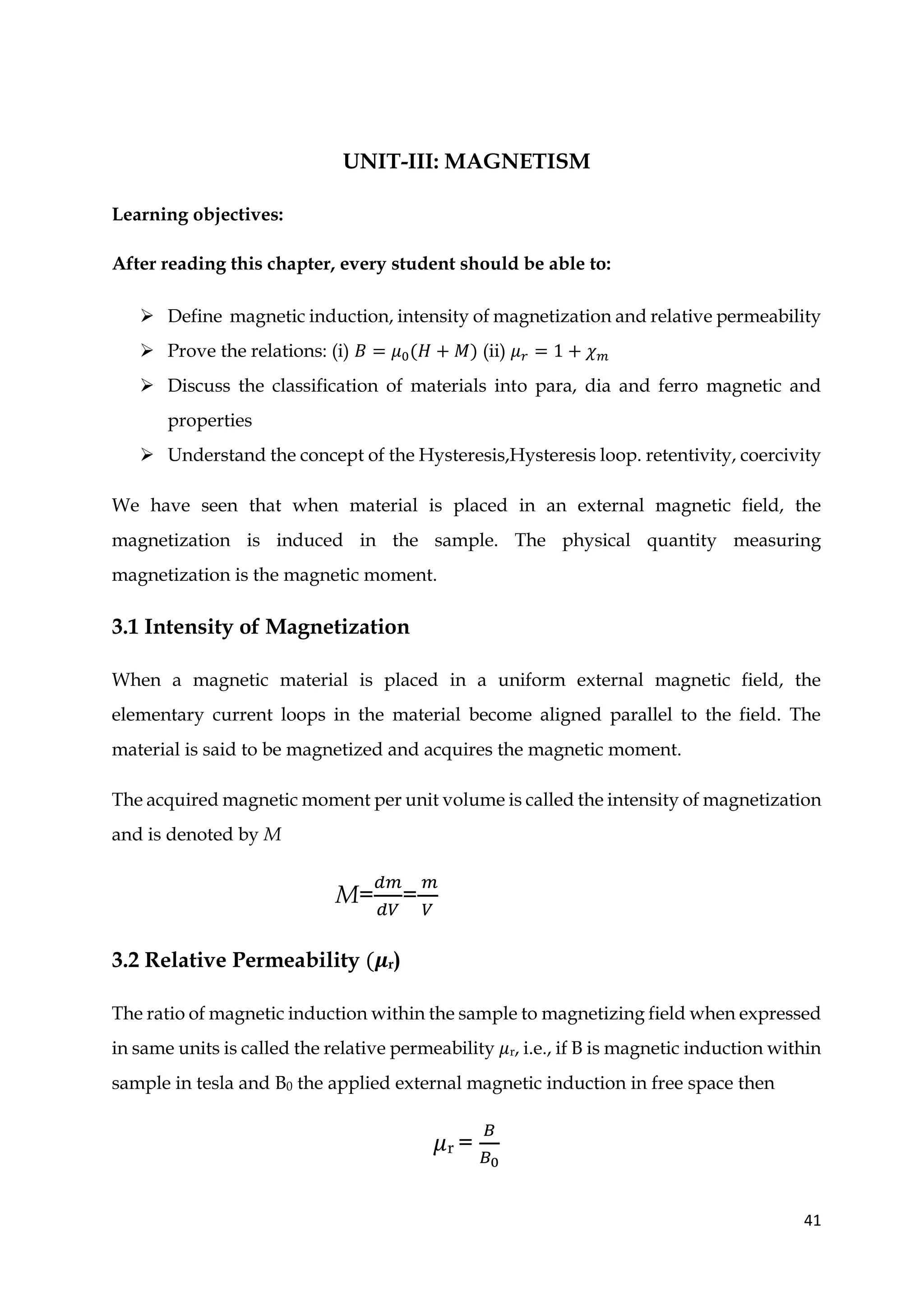 Physics -Electricity and magnetism COURSE | PDF