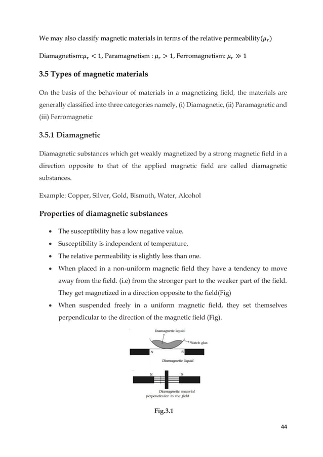 Physics -Electricity and magnetism COURSE | PDF