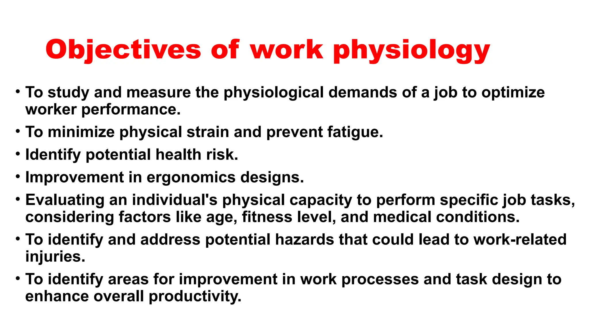 B.Sc Unit IV Health & Safety (Work Physiology).pptx