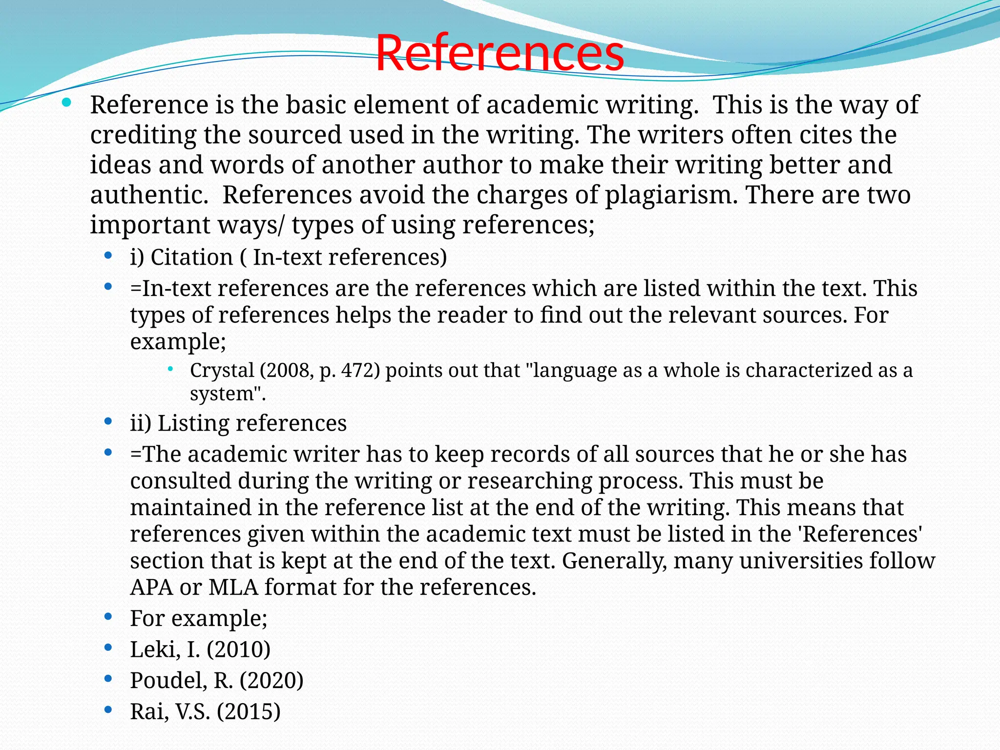 BASIS OF ACADEMIC WRITING in English Language | PPTX