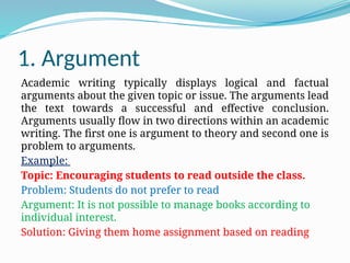 BASIS OF ACADEMIC WRITING in English Language | PPTX