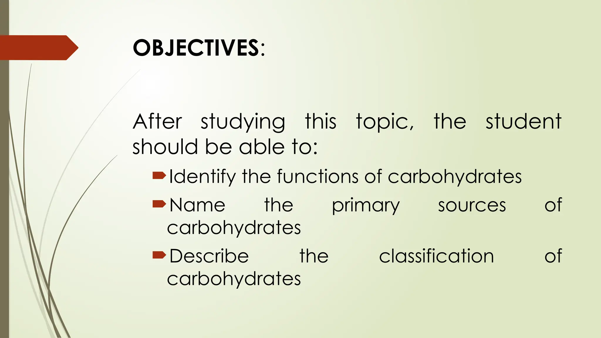 carbohydrates- Topic about macronutrient - carbohydrates | PPTX