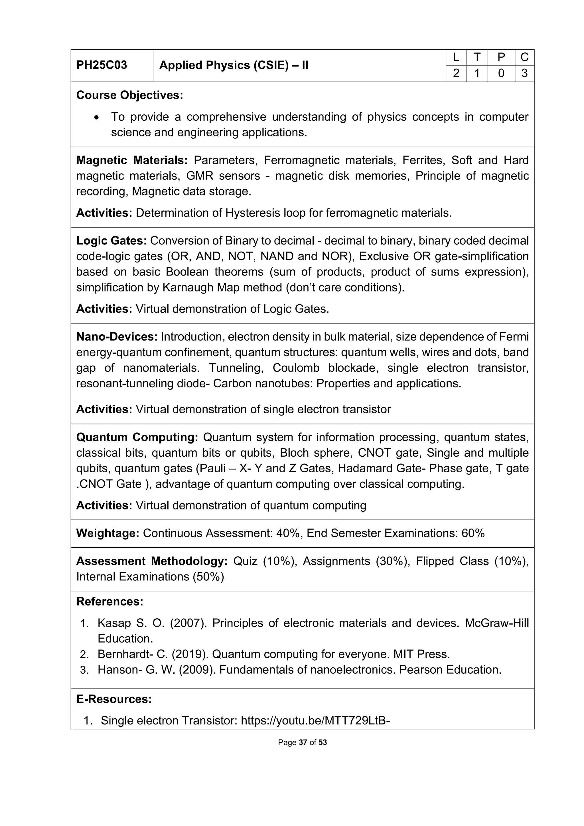B.Tech. AI and DS. full notes for first year | PDF