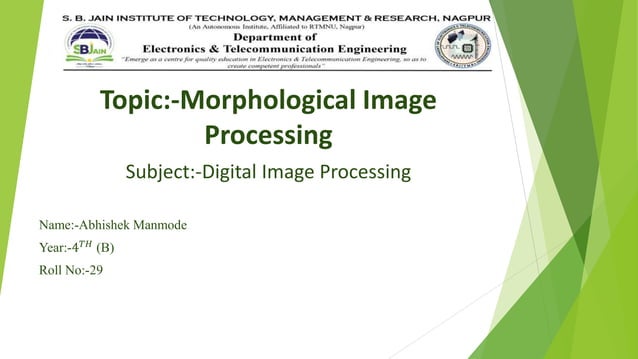 Digital image processing DIP | PPT
