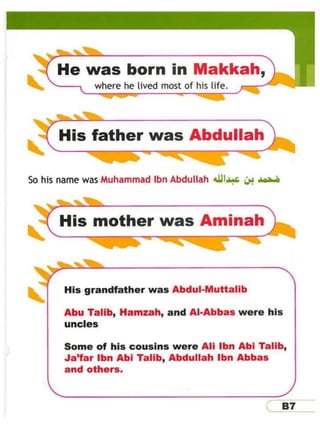 B 2 (muhammad as a child) | PPTX