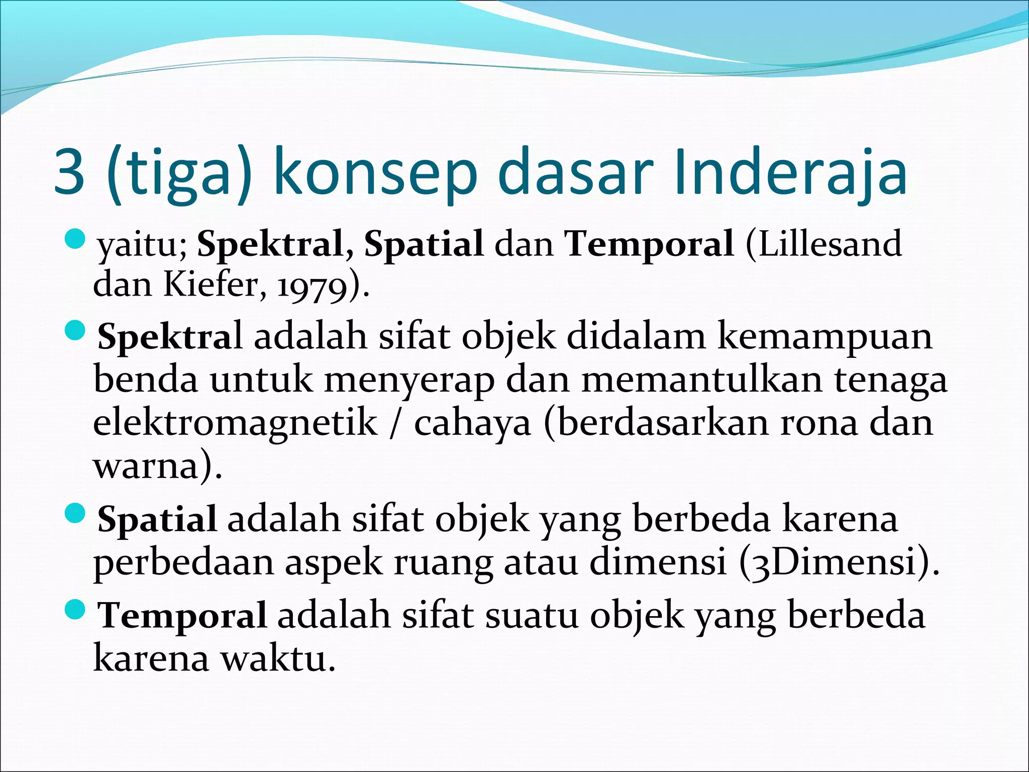 B 5 inderaja interpretasi citra geologi | PPT