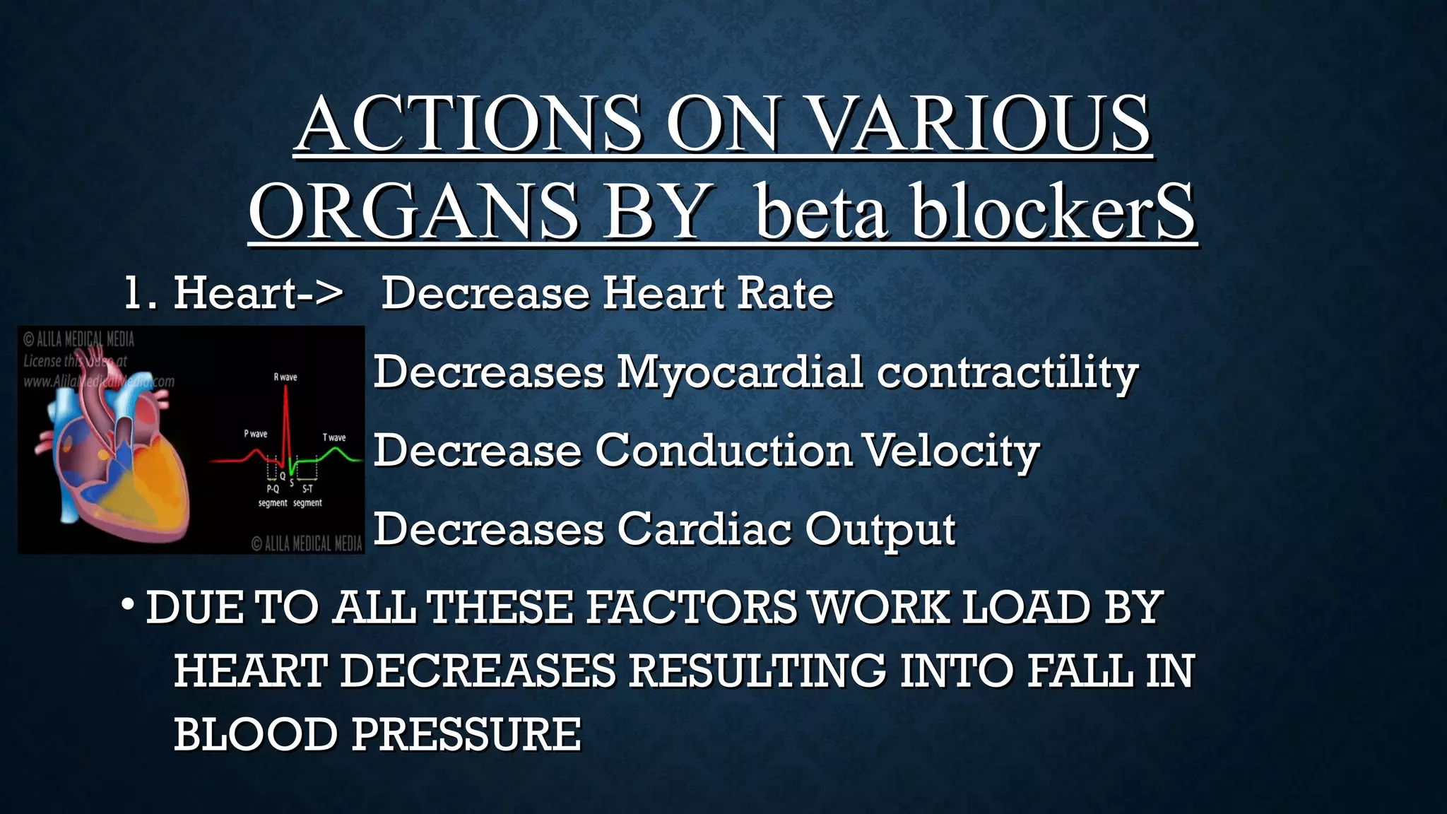 Beta blockers therapy | ODP
