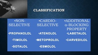 Beta blockers therapy | ODP
