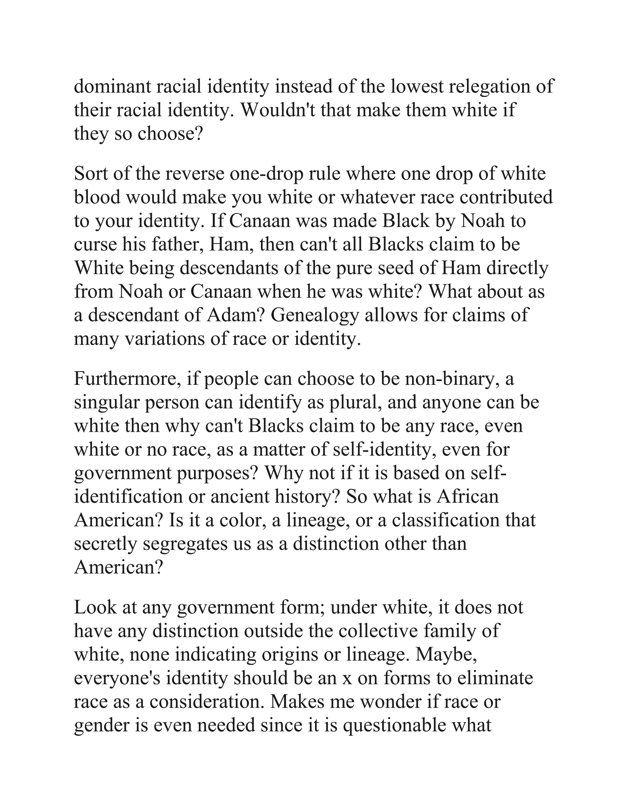 "African American" Excerpts | DOCX