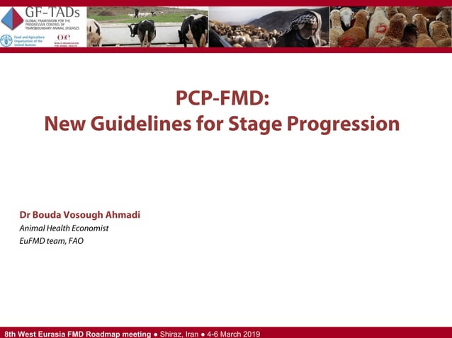 PCP-FMD New Guidelines for Stage Progression - Dr Bouda Ahmadi | PPT ...