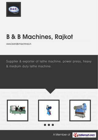 B b-machines-rajkot | PDF