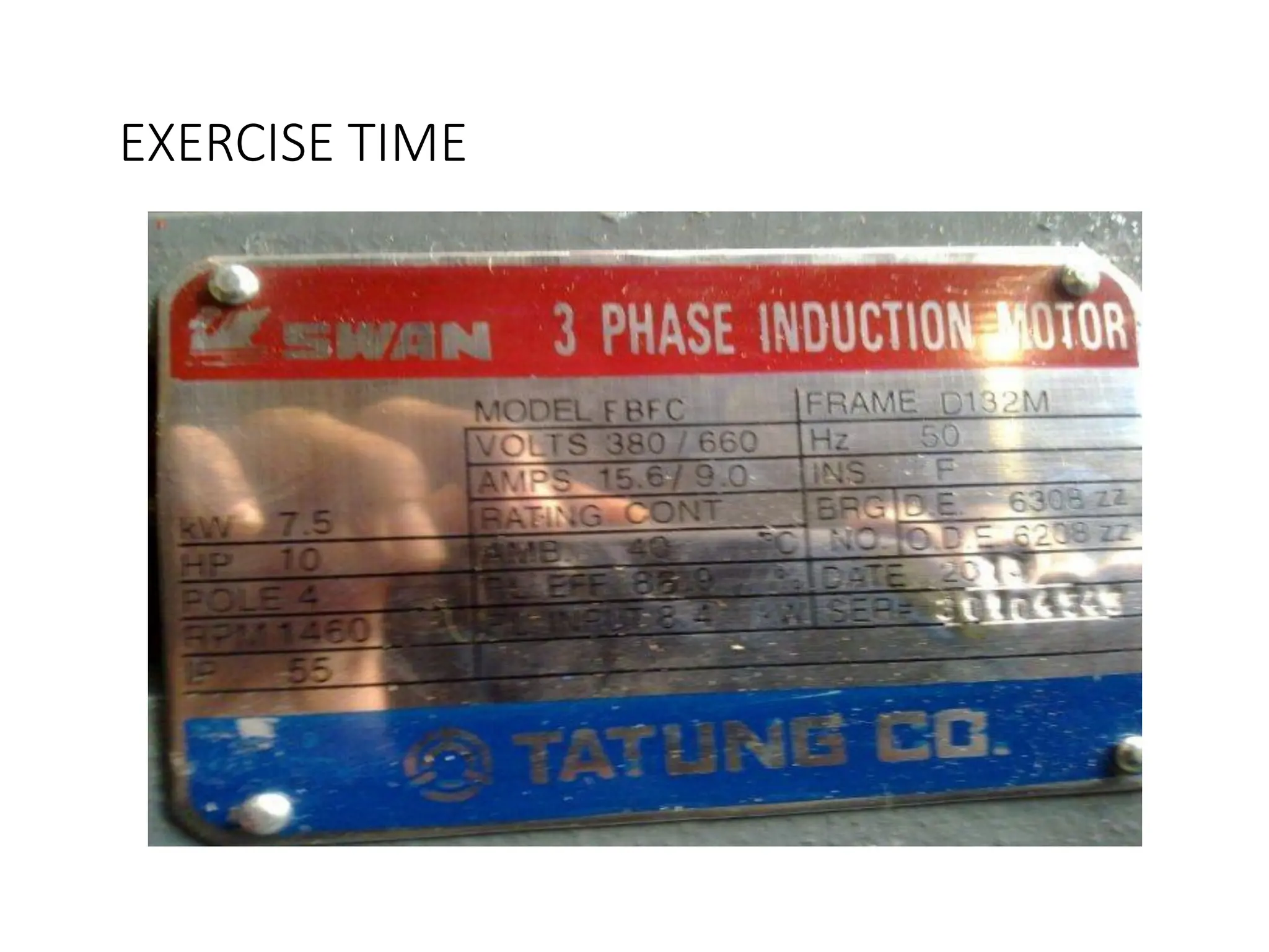 B-Basic Theory of Electric Motor Current | PPT