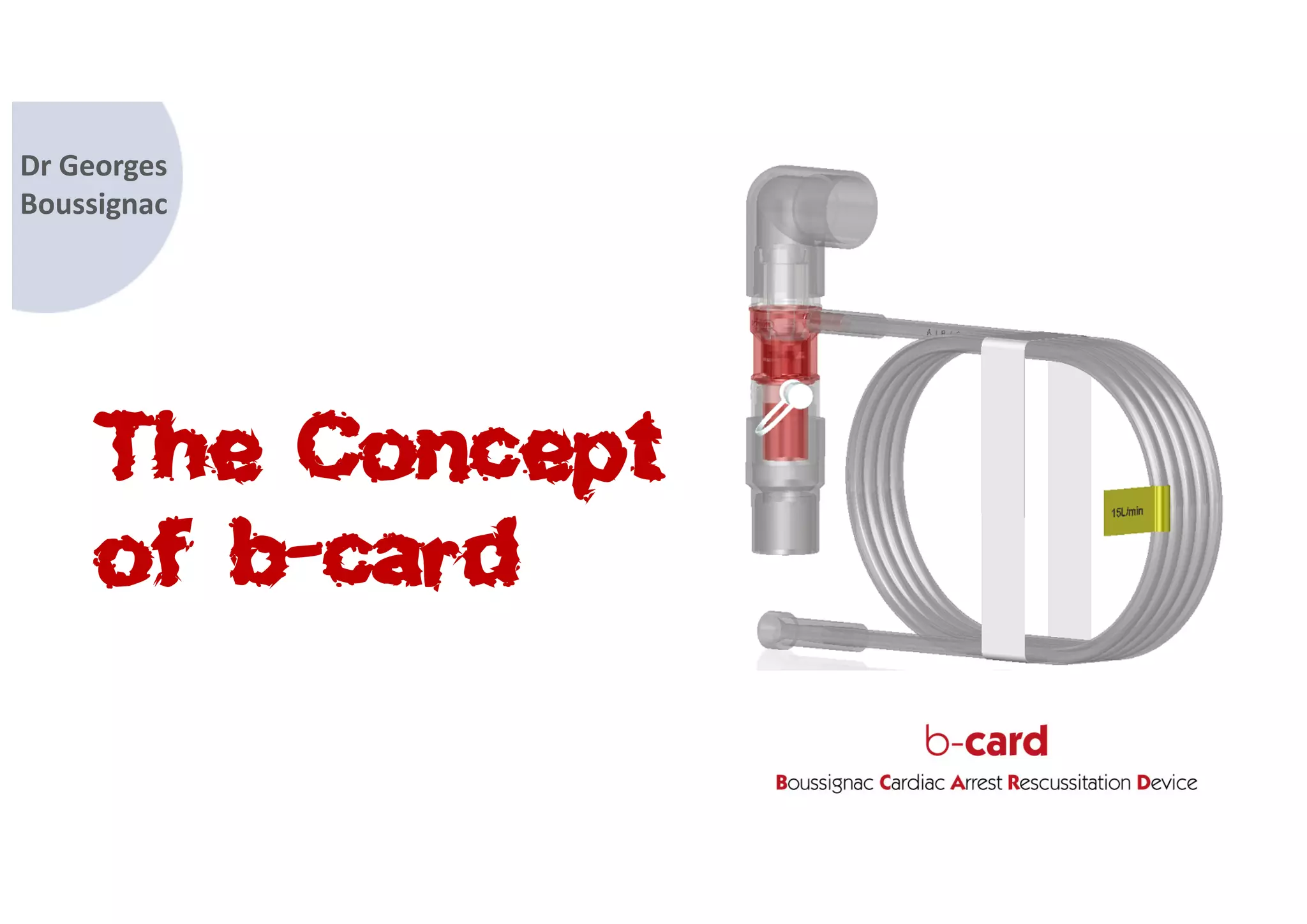 RCP Alveoli Ventilation with Continuous Chest Compression - b-card ...